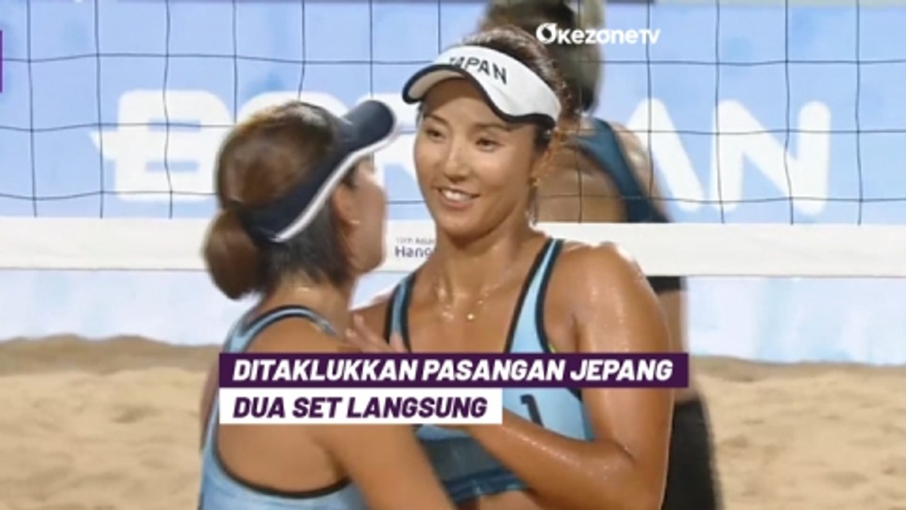 Highlight Voli Pantai Wanita Asian Games 2023 : Nur Atika Sari/Bernadetta Shella Herdanti ...