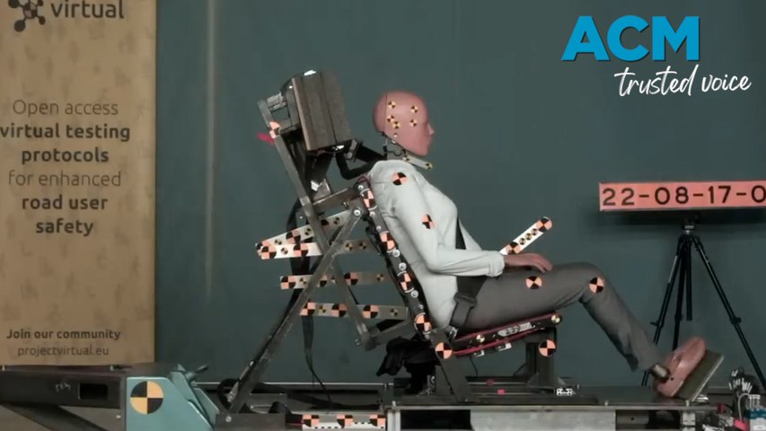 World's first female crash test dummy unveiled to make roads safer for ...