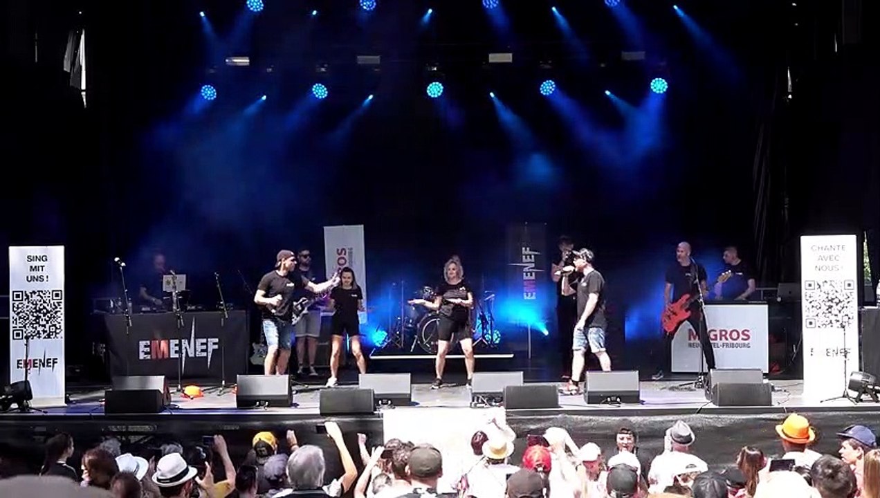 Concert EMENEF à Festi'neuch 2023 - Extraits - Vidéo Dailymotion