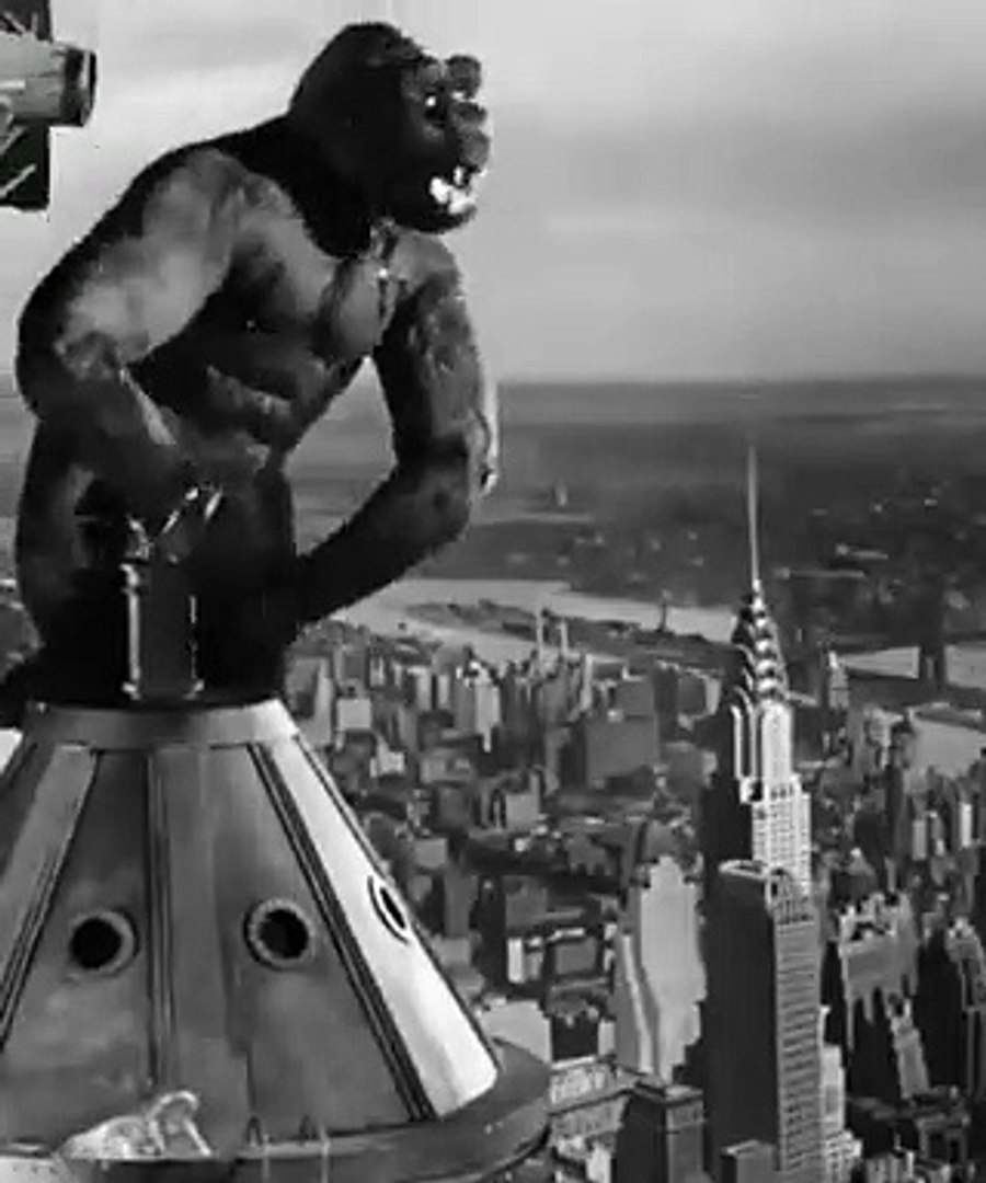 King Kong Climbing Empire State Building In Color 25 Pivotal Moments