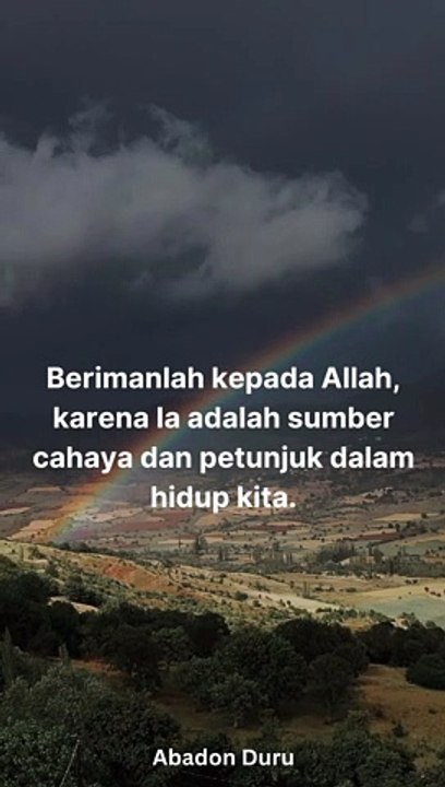 Allah adalah sumber cahaya dalam hidup kita - video Dailymotion