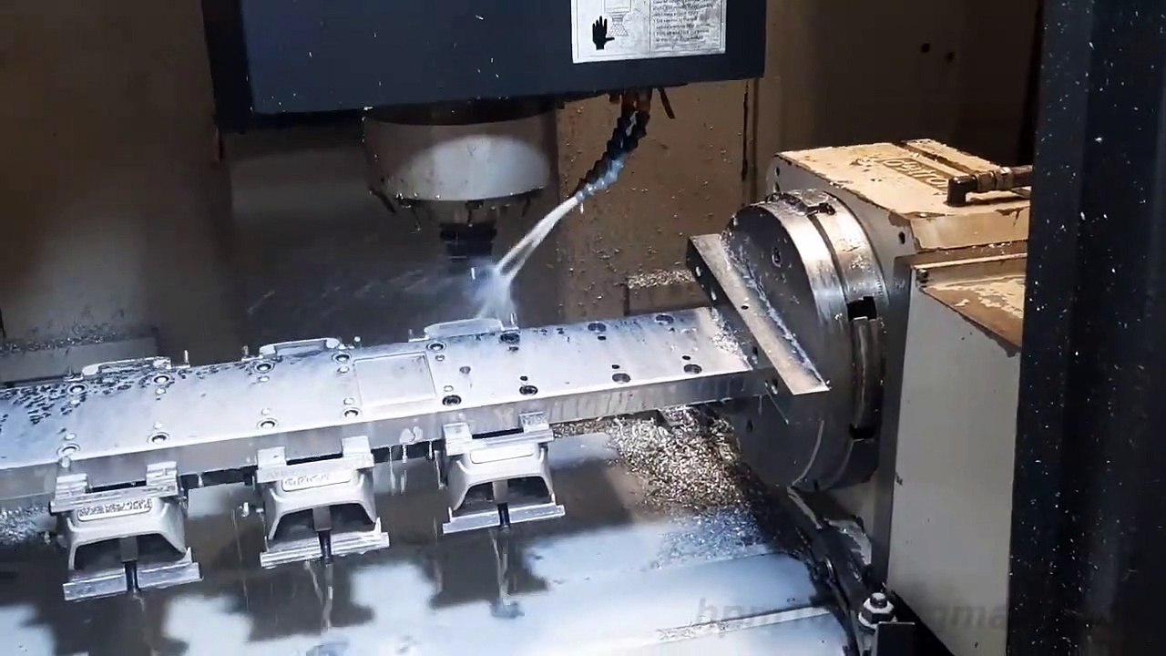 4 Axis Milling Jigs Make - Chế tạo đồ gá cho máy phay 4 trục - Video ...