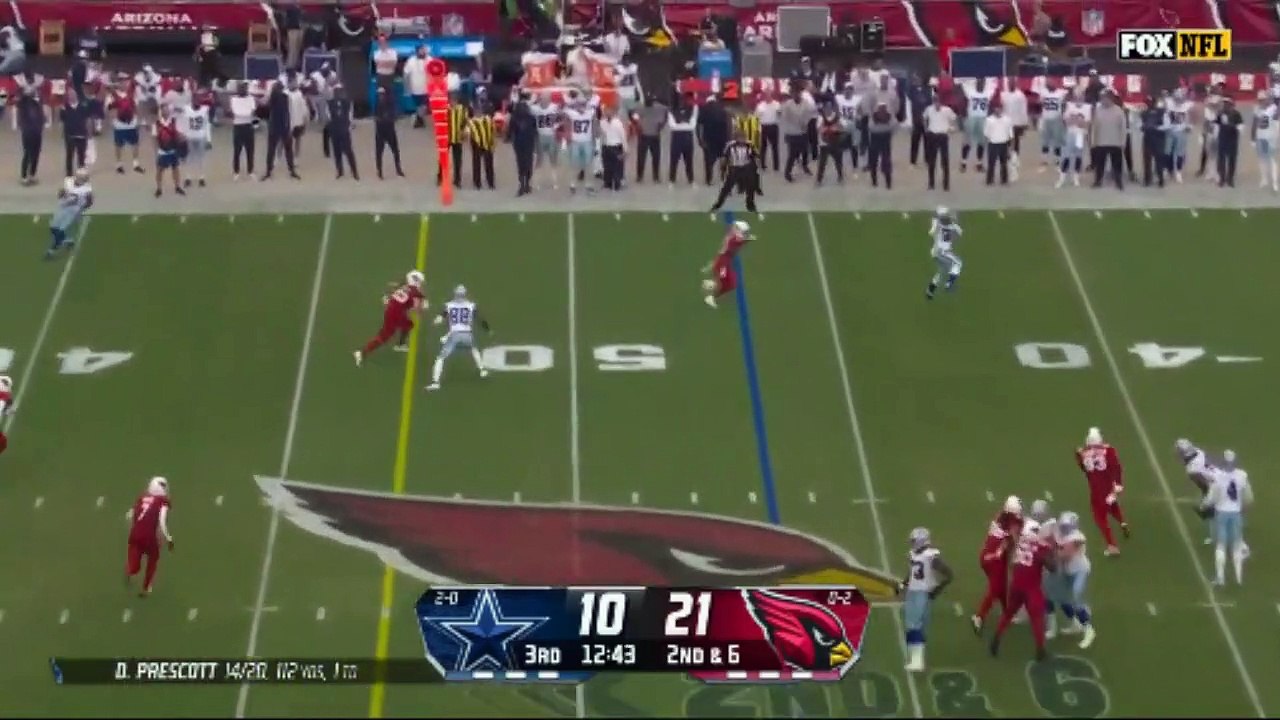 Dallas Cowboys vs. Arizona Cardinals Highlights 3rd-QTR HD _ NFL Week 3 ...