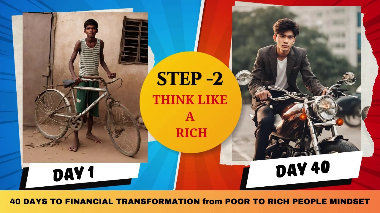 How rich people Think_(Step-2)Rich vs poor Mindset_40days Financial ...