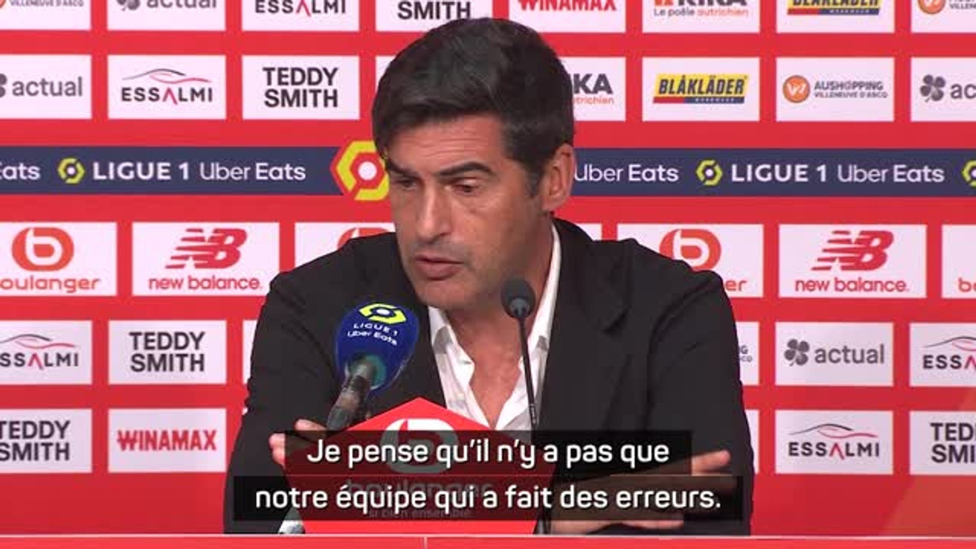Ligue 1 - Fonseca fustige l'arbitrage : Ligue 1 - Fonseca fustige l'arbitrage :