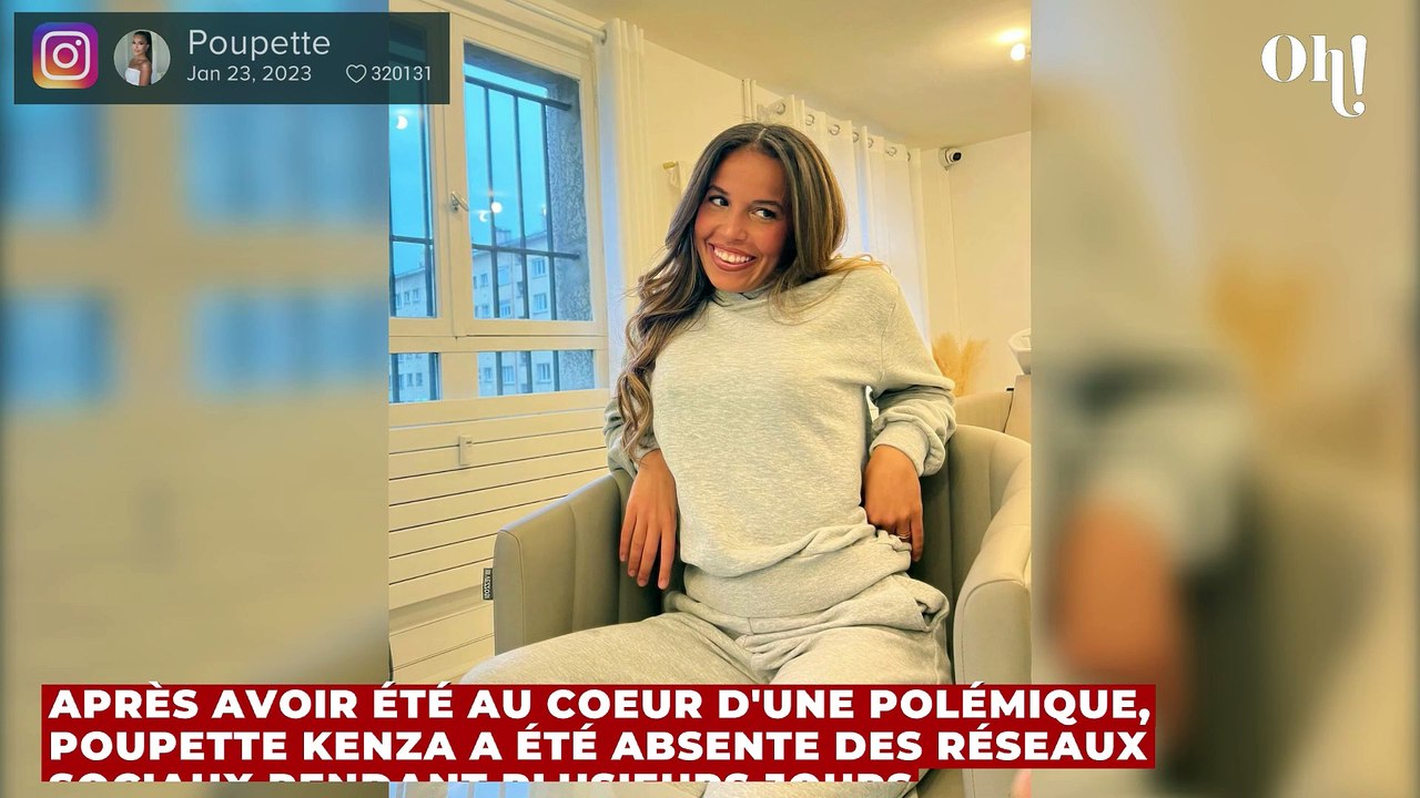 Poupette Kenza de retour sur les réseaux sociaux, elle explique les ...
