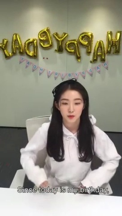 Irene birthday IG Live 200329 [MBquCxKcOns] English Sub - video Dailymotion
