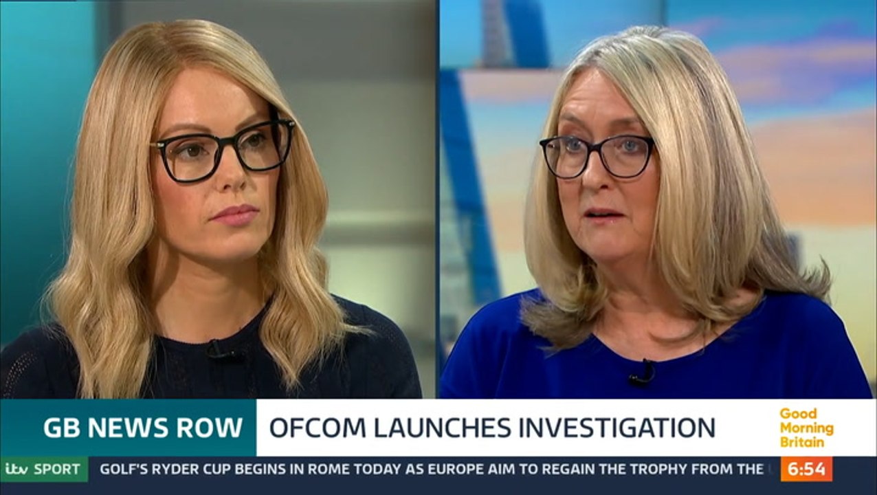 GB News presenter Michelle Dewberry clashes with former home secretary ...