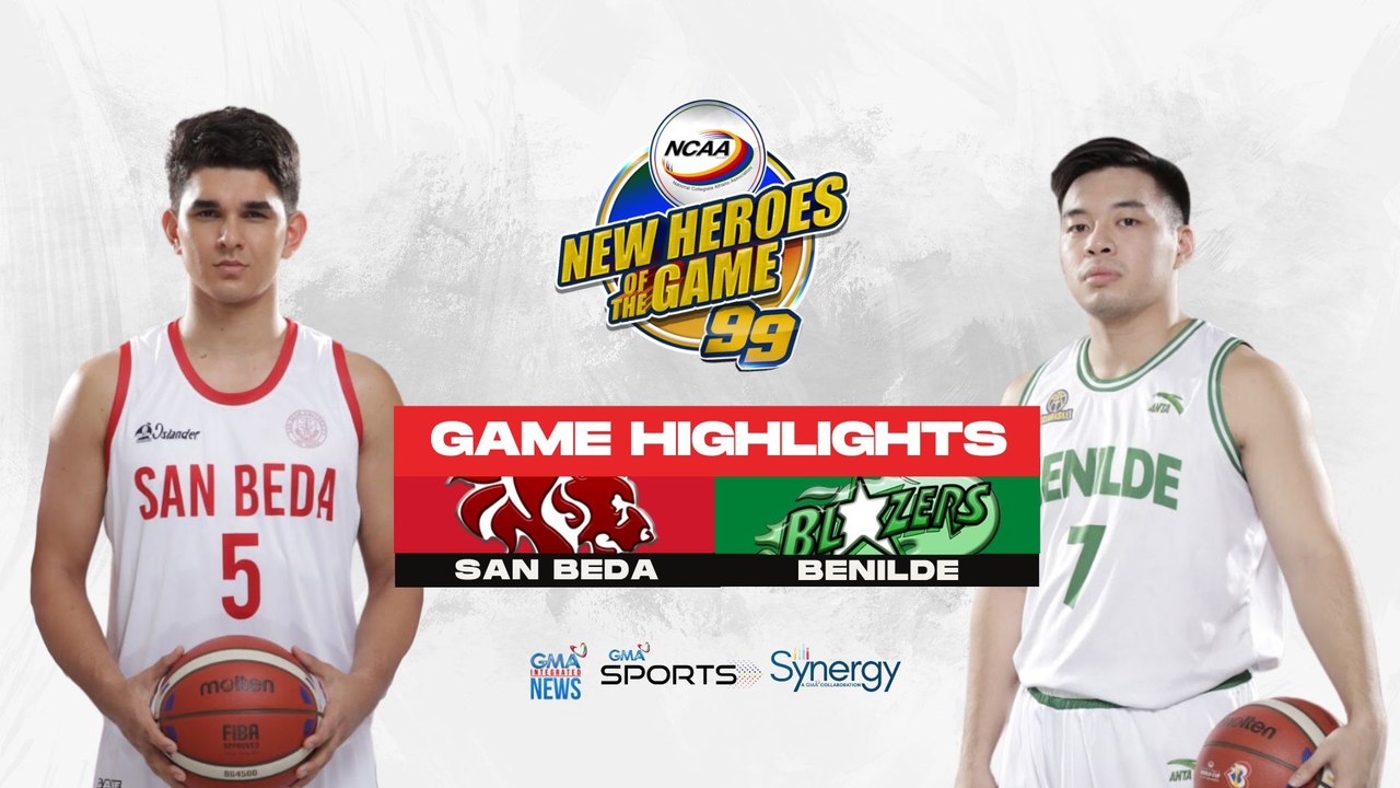 NCAA 99 Men's San Beda vs Benilde (Highlights) | NCAA Season 99 - video ...