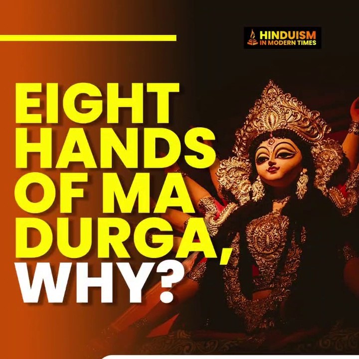 What does Durga with 8 hands mean? - video Dailymotion