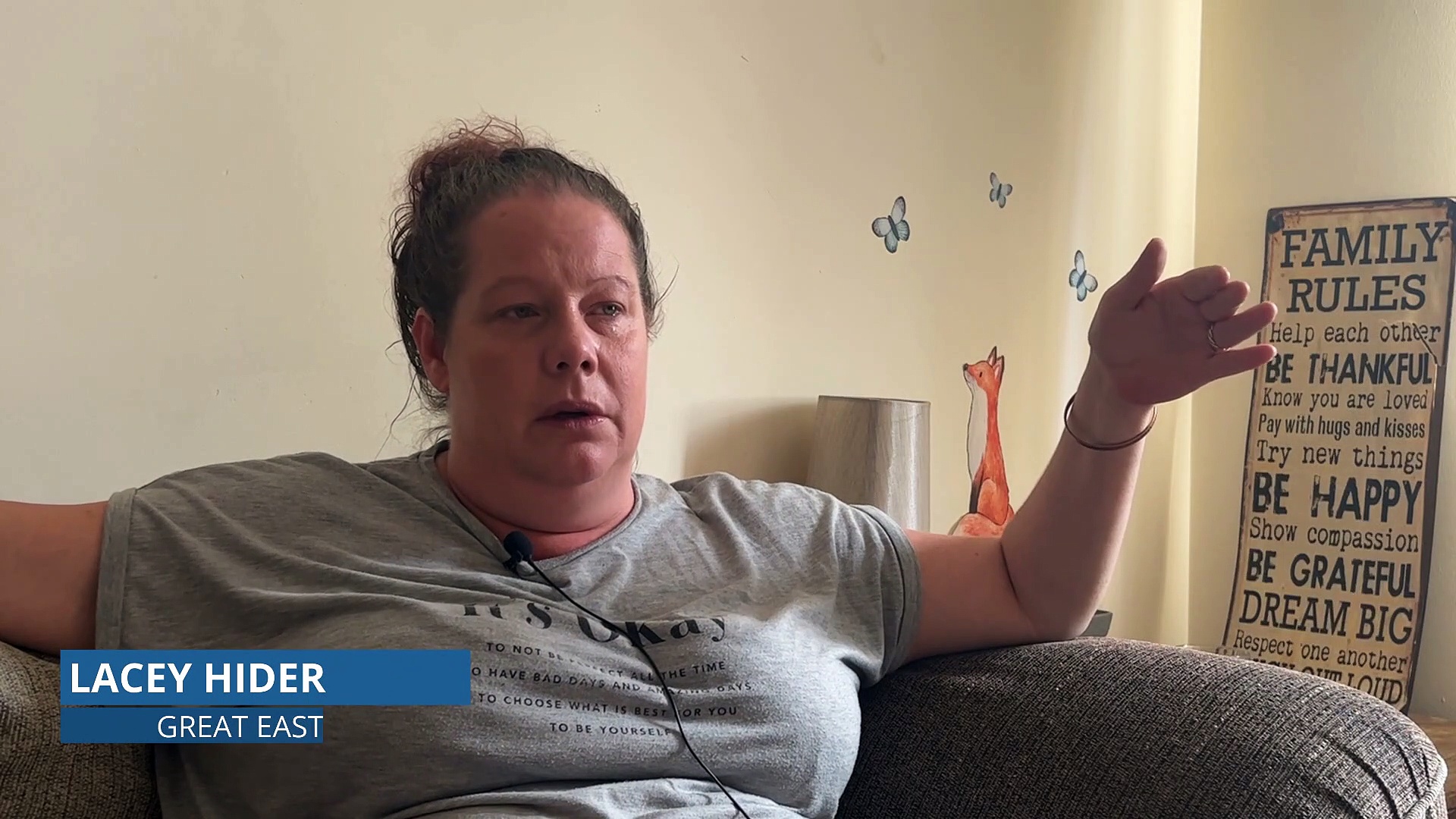 Lacey Hider talks about her dad's experience at Medway hospital