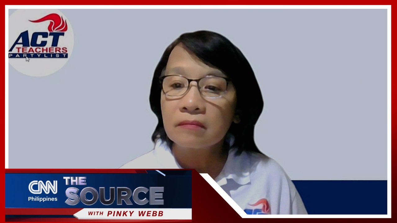 ACT Teachers Party-list Rep. France Castro | The Source - video Dailymotion