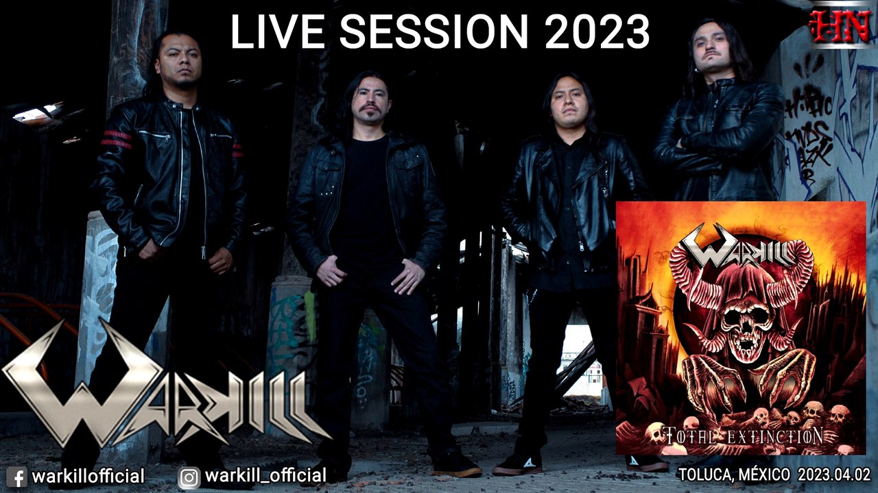 🔴 WARKILL #LiveSession #2023 #ThrashMetal #Toluca #México #Rehearsal @warkillband1870 # ...