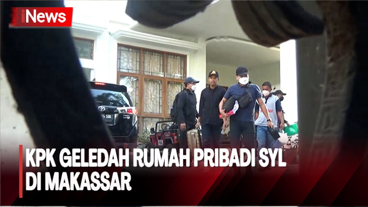 KPK Geledah Rumah Pribadi Mentan Syahrul Yasin Limpo di Makassar, Ini Temuannya - Video Dailymotion