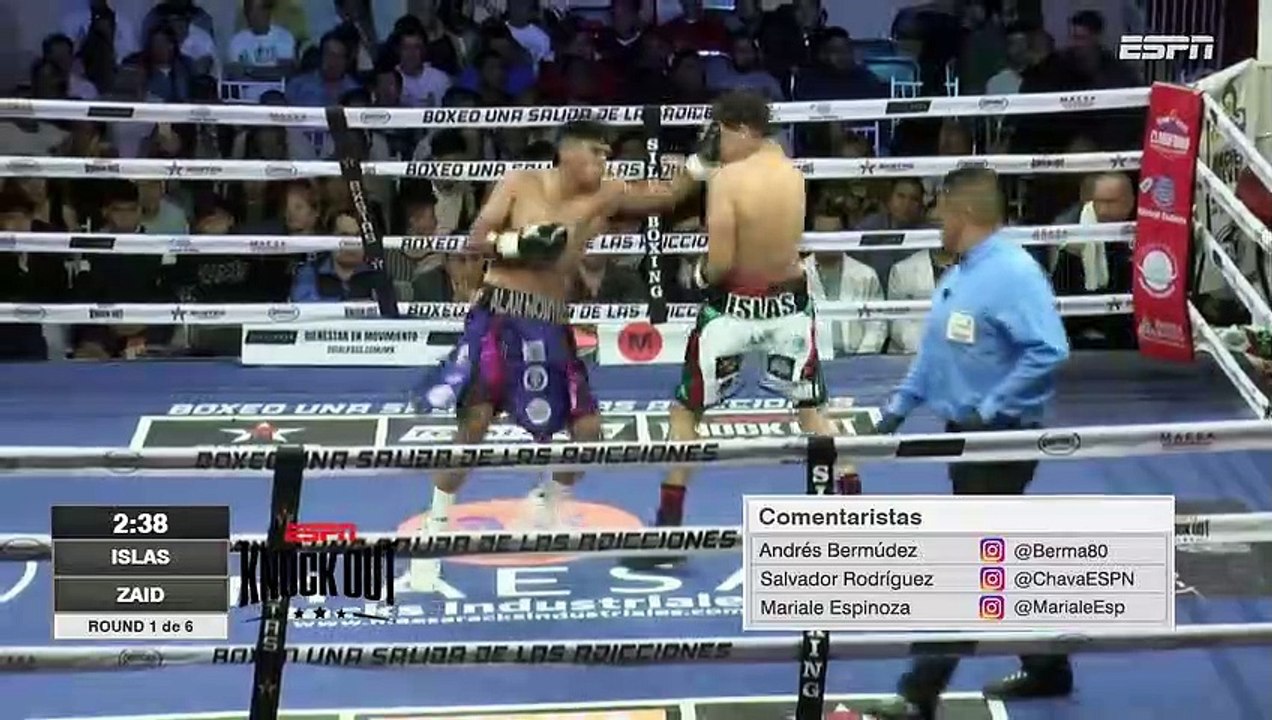 Christian Islas Roldan vs Alan Zaid Rodriguez Montiel (22-09-2023) Full ...