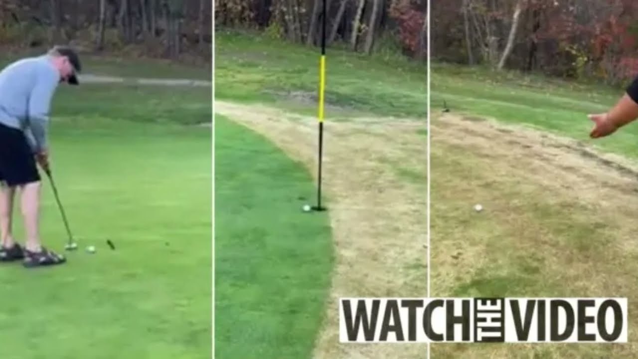 Watch viral missed putt that ‘blows people’s minds’ as incredible video ...