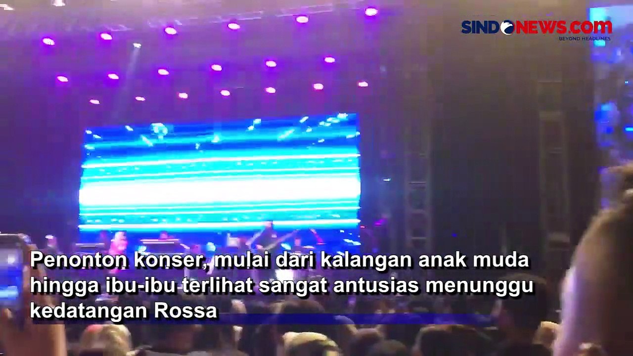 Konser Rossa di Samarinda Berhasil Menarik Antusias Penonton - Video ...