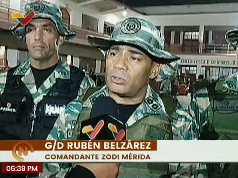 ZODI Mérida realizó transmisión de mando de las Áreas de Defensa ...
