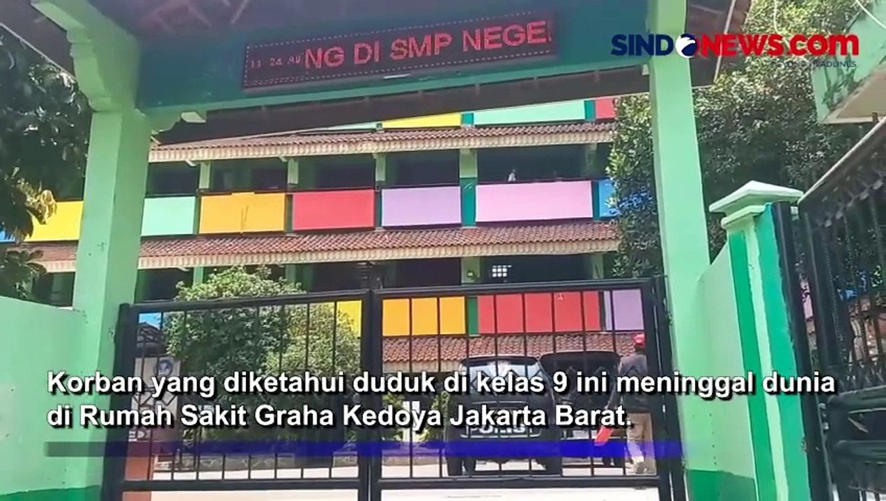 Siswa SMP Jatuh dari Gedung Sekolah, Polsek Cengkareng Lakukan Penyelidikan - Video Dailymotion