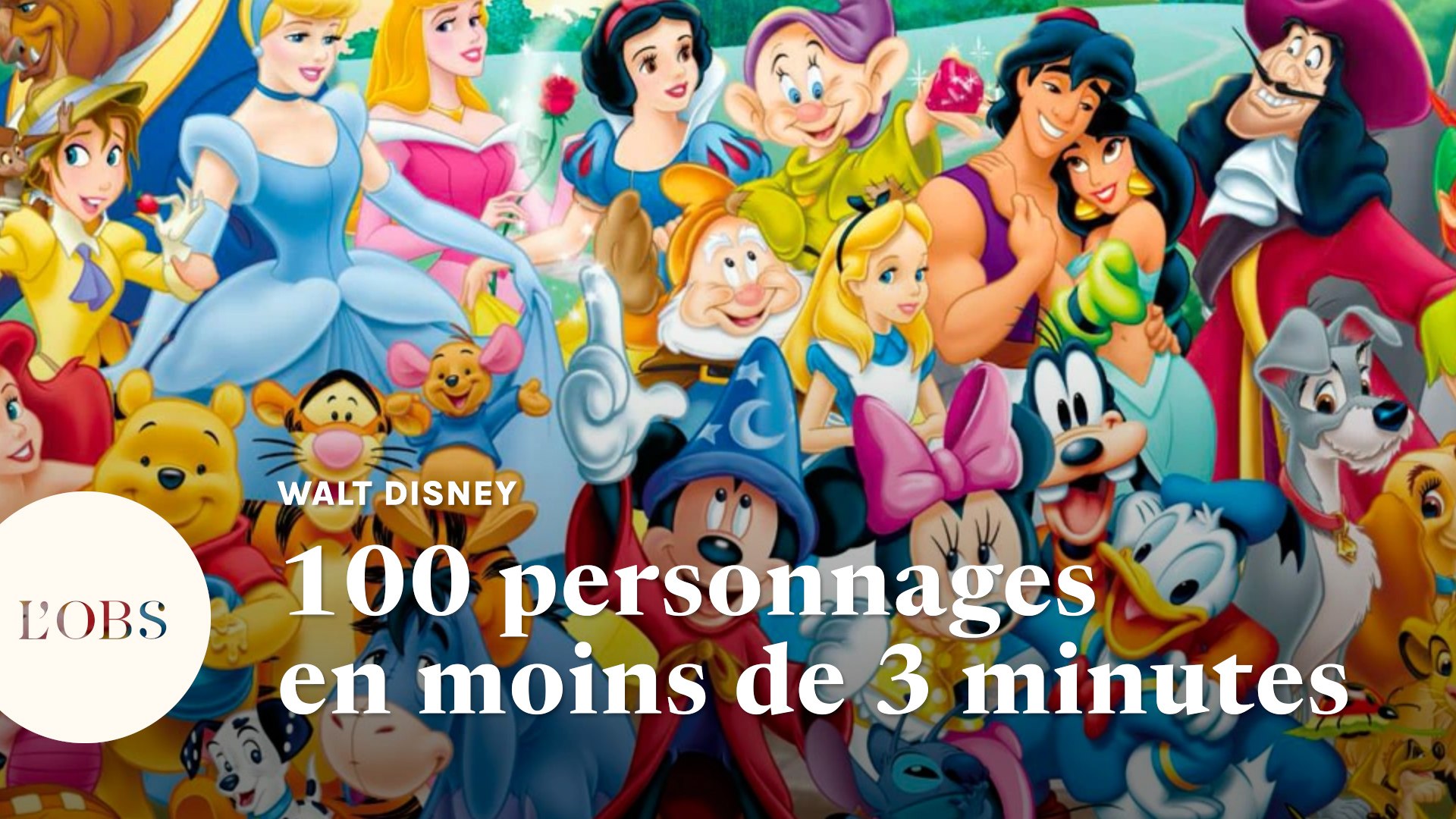 Tous Les Personnages De Disney Et Pixar