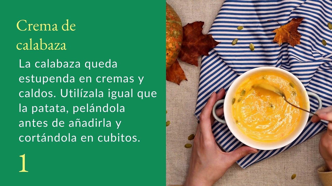 7 formas de preparar la calabaza - Vídeo Dailymotion