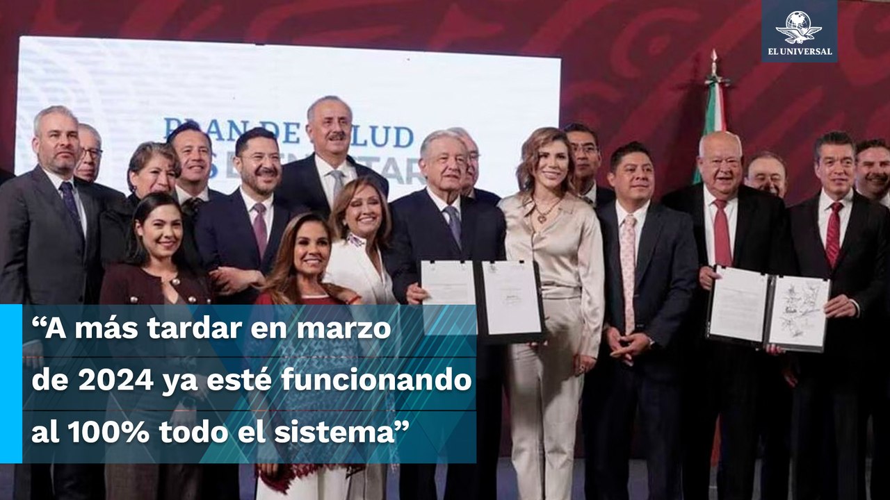 Firman Acuerdo 23 Gobernadores Con Imss Bienestar Vídeo Dailymotion