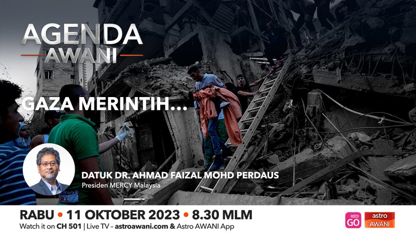 Agenda AWANI: Gaza merintih... | Astro Awani