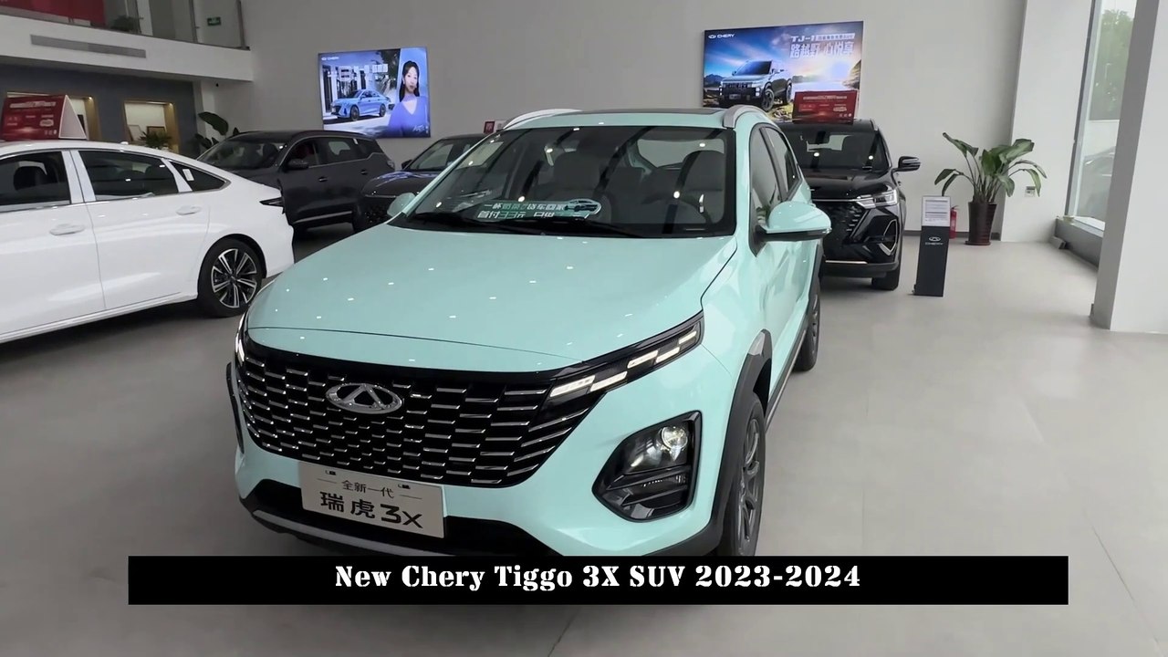 New Chery Tiggo 3X SUV 2023-2024 - Dailymotion Video