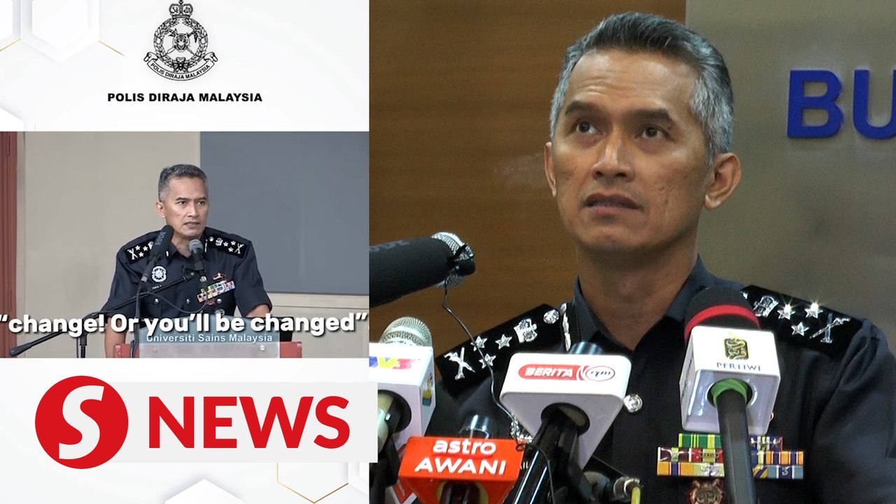 Bukit Aman CID chief pleased with public reception to his stern address ...