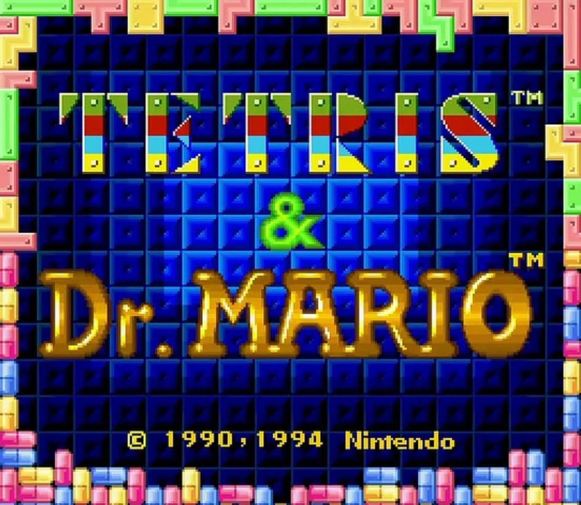 Tetris & Dr. Mario online multiplayer - snes - Vidéo Dailymotion