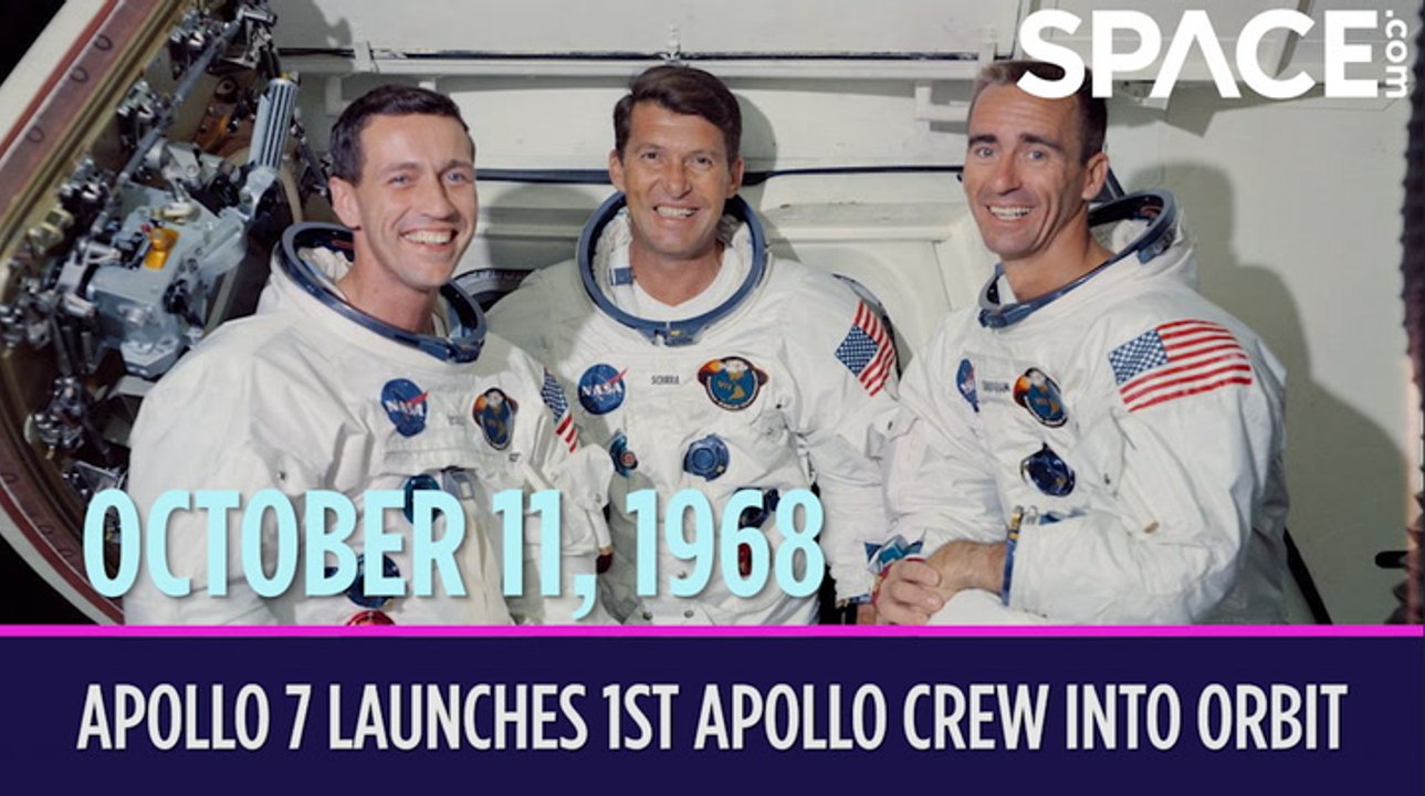 OTD In Space - October.11: Apollo 7 Launches The 1st Apollo Crew Into ...