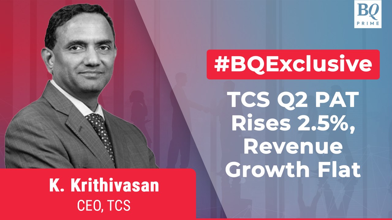 #BQExclusive | TCS CEO K. Krithivasan On Q2 Earnings & FY24 Growth Projections - video Dailymotion