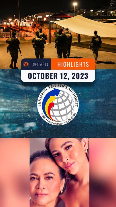 Rappler's highlights: Israel-Hamas conflict, PSA data breach, Maggie ...