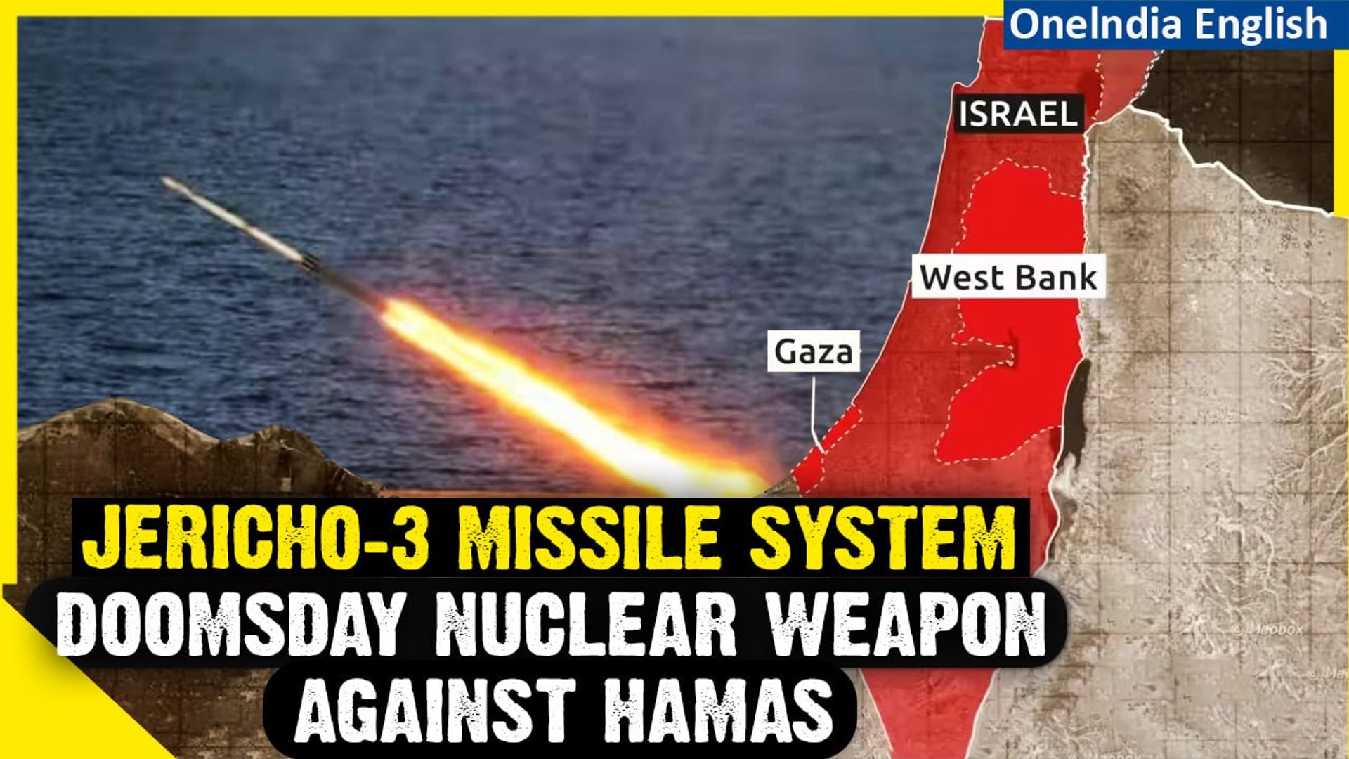 Nuclear Fallout Map Jericho Hamas Terror Rocket Hit Israeli Base