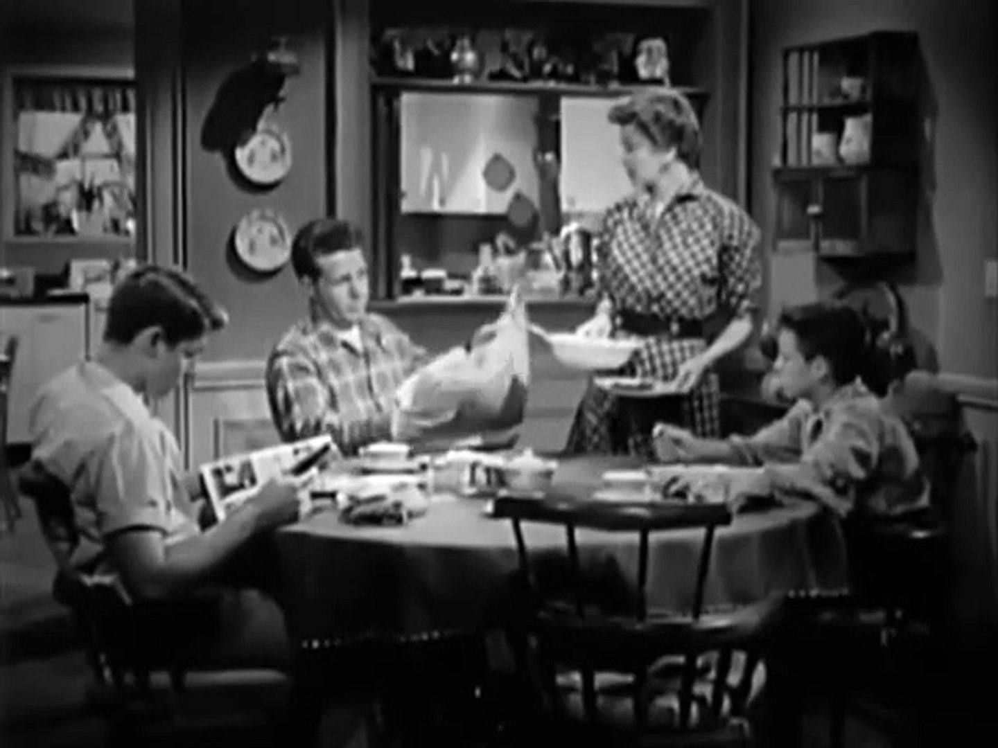 Leave It To Beaver Dinner Scene