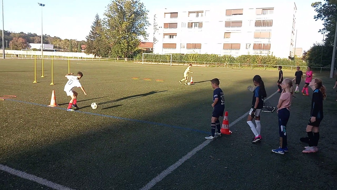 Entraînement U13 - Vidéo Dailymotion