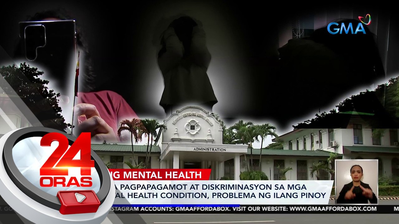 Gastos sa pagpapagamot at diskriminasyon sa mga may mental health condition, problema ng ilang ...