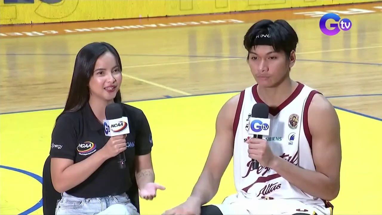 Post-game Interview - Jun Roque takes Perpetual past winless Letran ...