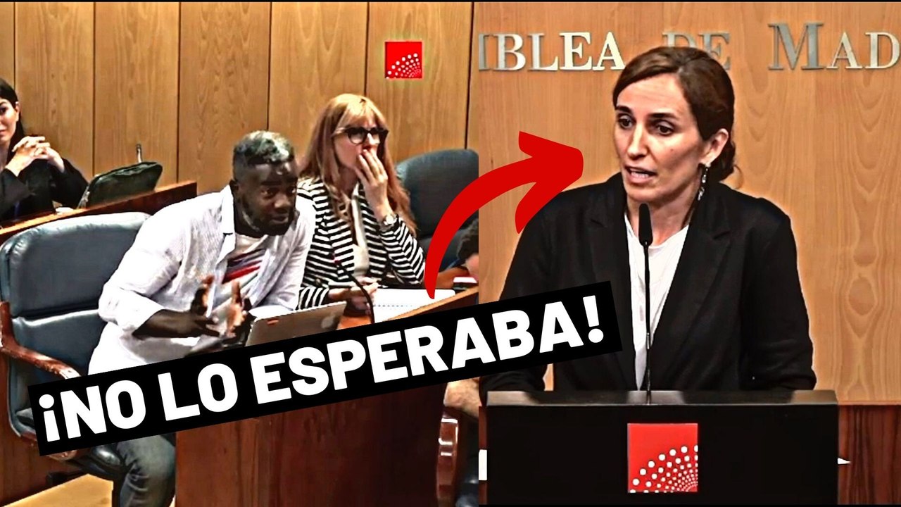 Bertrand Ndongo deja en shock a Mónica García con un doble zasca que ...
