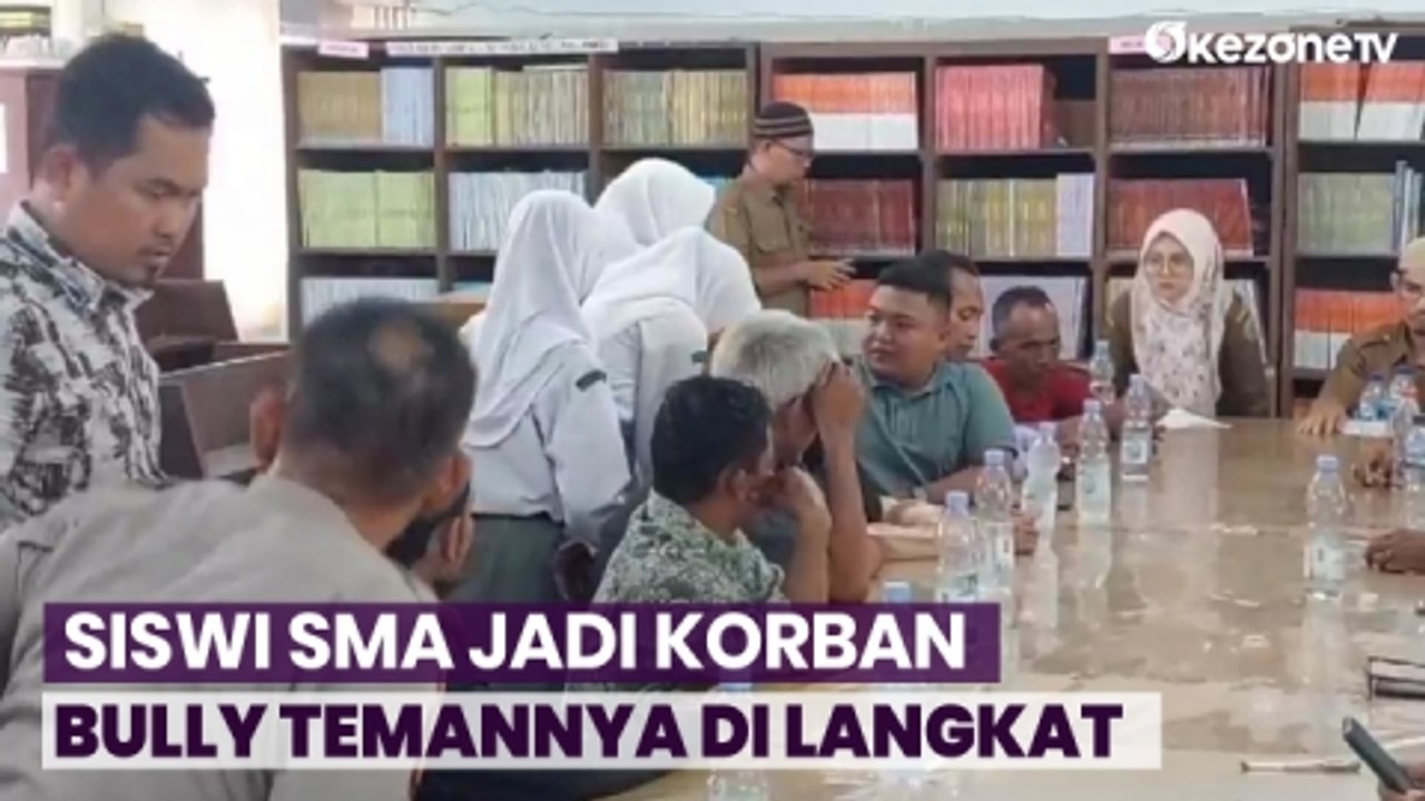 Siswi SMA Jadi Korban Bully Temannya di Langkat, Jilbab Ditarik dan Dilecehkan - video Dailymotion