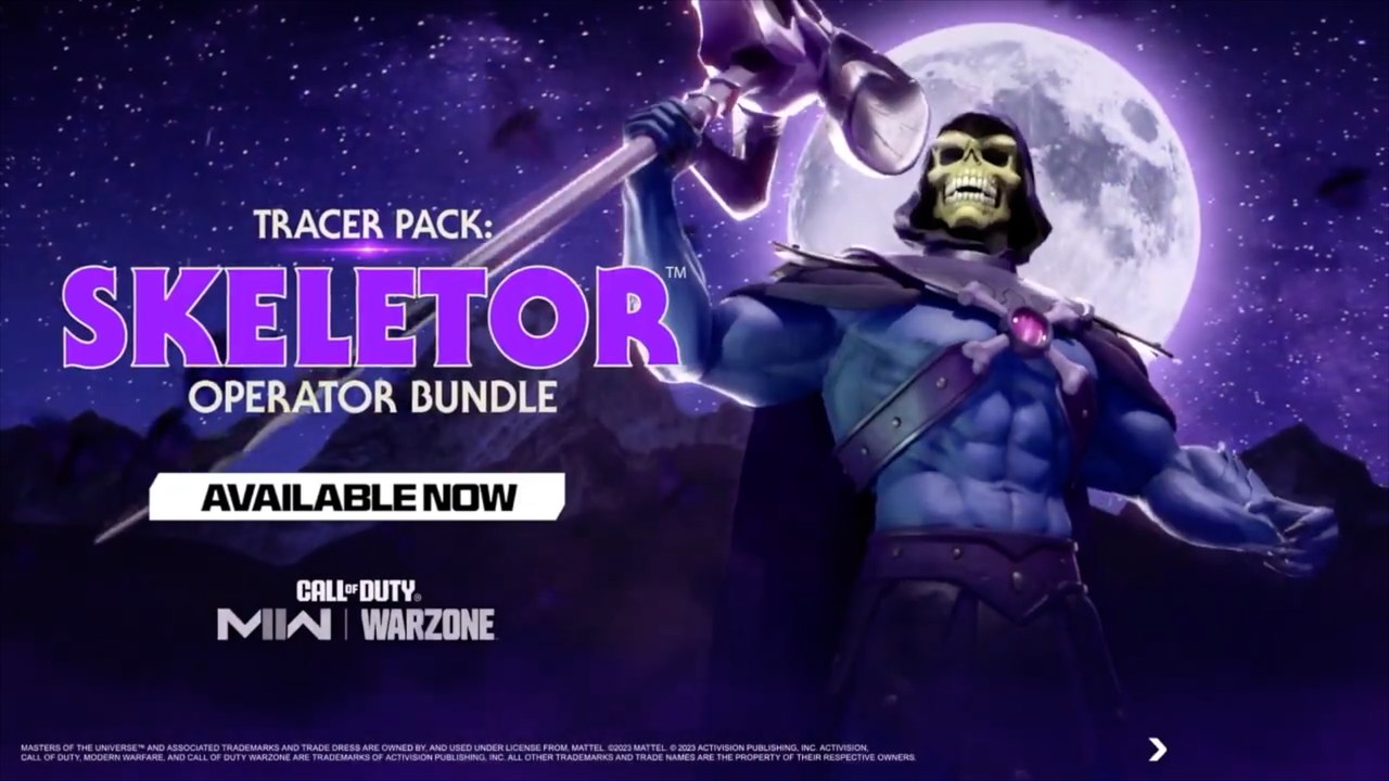 Call of Duty Modern Warfare 2 and Warzone Official Skeletor Operator ...