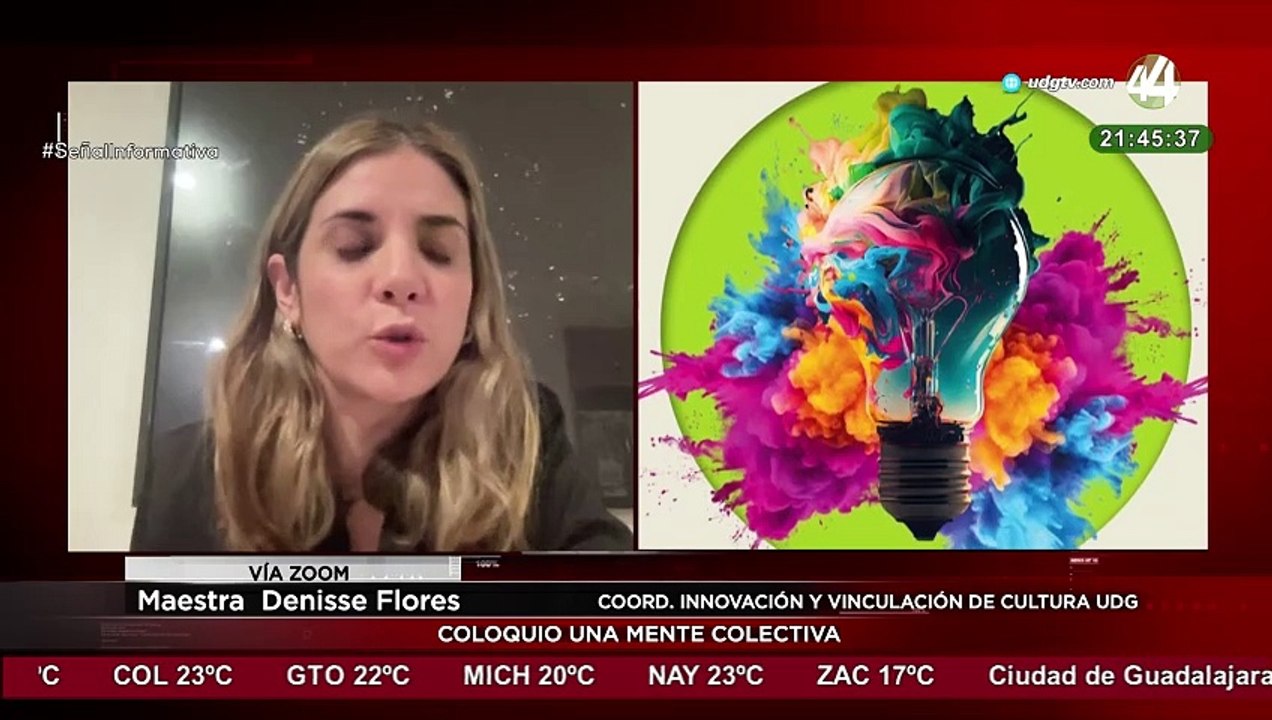 Mtra. Denisse Flores nos habla sobre el primer Coloquio Una mente ...