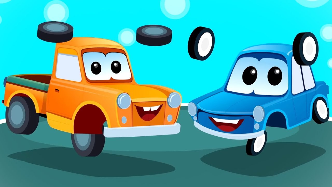 Looby Loo | Zeek And Friends Cartoon Videos | Car Rhymes for Children ...