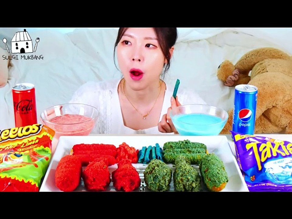 ASMR MUKBANG| Takis VS Cheetos(Chicken, Cheese Hot dog, Cheese stick ...