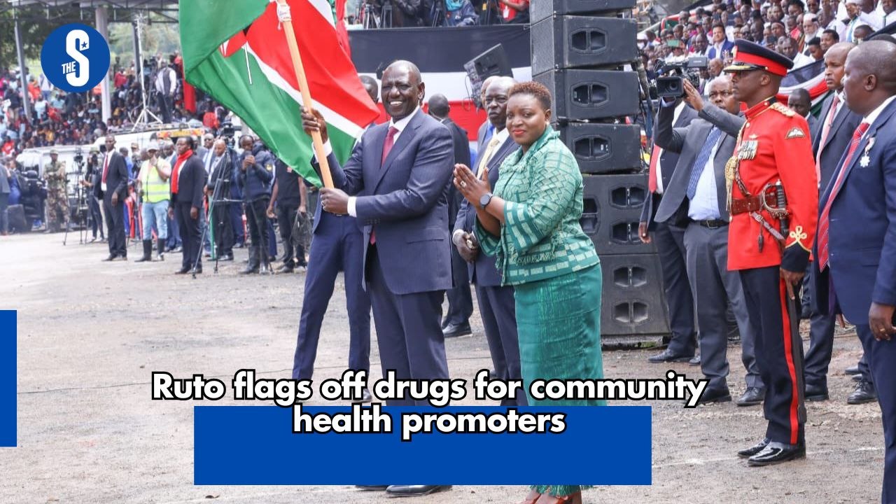 Ruto flags off drugs for community health promoters - video Dailymotion