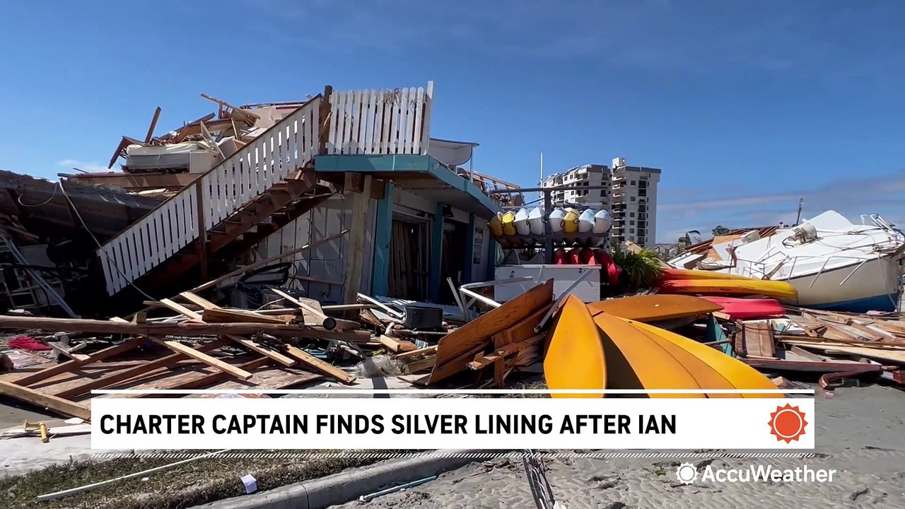 Charter Captain finds silver lining after Hurricane Ian - video Dailymotion