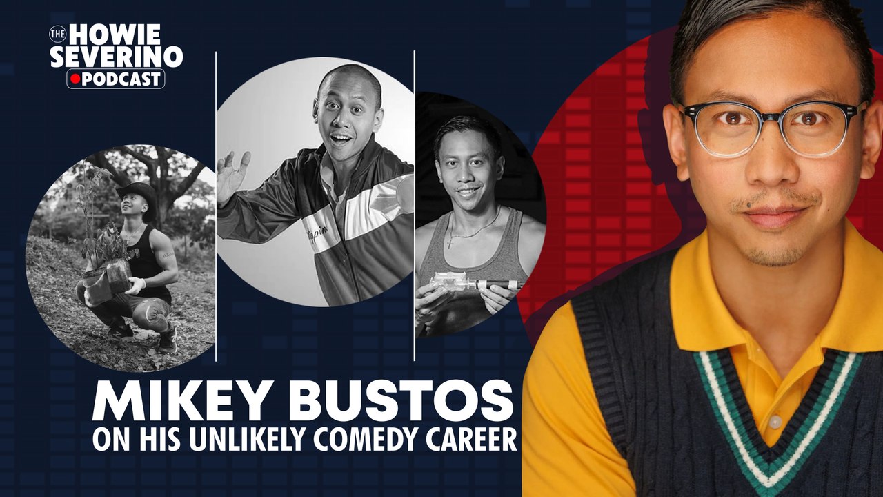 Mikey Bustos on his unlikely comedy career | The Howie Severino Podcast - video Dailymotion