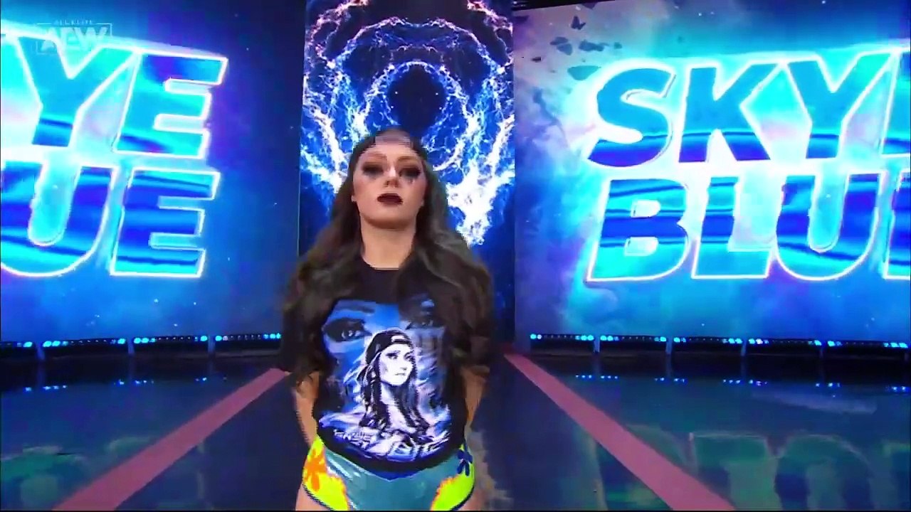 Skye Blue vs Hollyhood Haley - AEW Collision October 21, 2023 - video ...