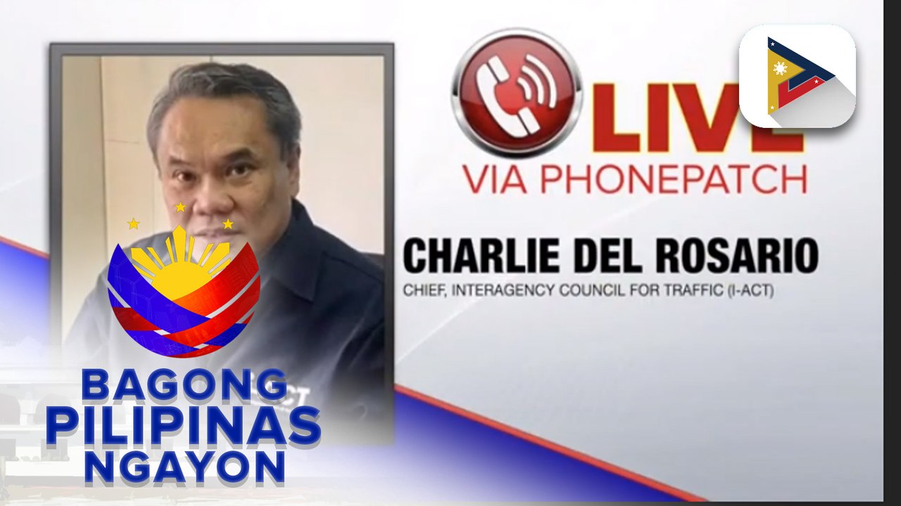 Panayam kay I-ACT chief Charlie Del Rosario - video Dailymotion