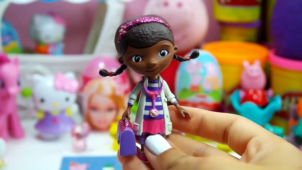 Barbie Kinder Surprise Eggs Peppa Pig Tom and jerry Play Doh Mickey ...